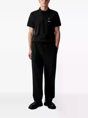 Barbour Logo-print Piqué Polo Shirt
