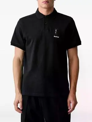 Barbour Logo-print Piqué Polo Shirt