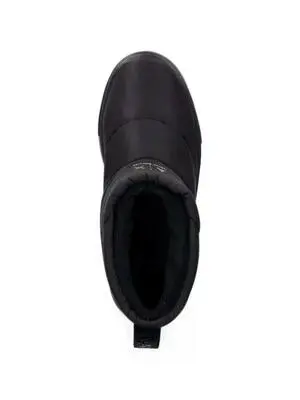 Armani Exchange Quilted Logo-print Boots