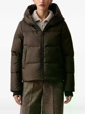 Marc O'polo Hooded Puffer Jacket - Brown