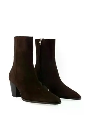 AeydĒ Hedvig Suede Leather Ankle Boots