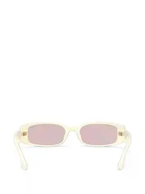VOGUE EYEWEAR Rectangle-frame Sunglasses - Neutrals