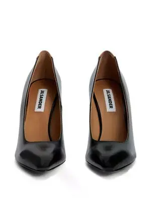 JIL SANDER Pointed-toe V-shaped Back Pumps
