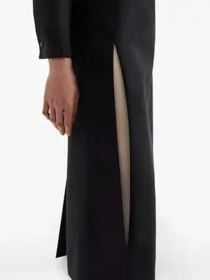 JIL SANDER Silk Faille Skirt