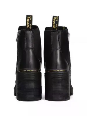Dr. Martens Spence Side-zip Block-heel Ankle Boots