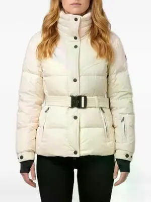 Moncler Karashi Belted Ski Jacket - White