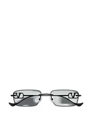 Valentino Garavani Vlogo Rectangle-frame Sunglasses