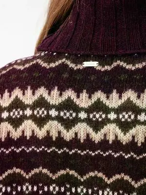 Barbour Fair Isle Roll-neck Sweater