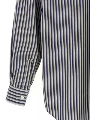 Comme Des Garçons Vertical-stripe Cotton Shirt