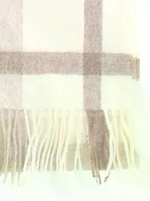 PUROTATTO Check Cashmere Scarf