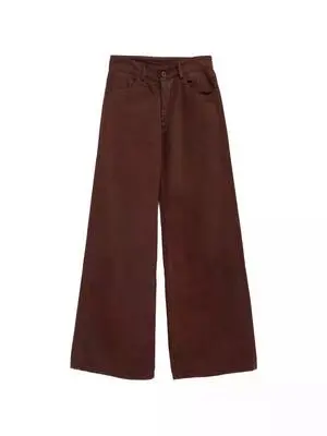 BASERANGE Tajo Wide-leg Trousers - Brown