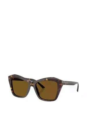 JIMMY CHOO Geometric-frame Tinted Sunglasses