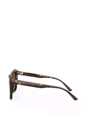 JIMMY CHOO Geometric-frame Tinted Sunglasses