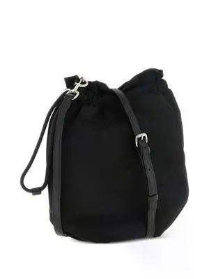VIVIENNE WESTWOOD Orb Drawstring Bucket Bag - Black