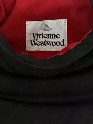 VIVIENNE WESTWOOD Orb Drawstring Bucket Bag - Black