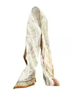 LOUIS VUITTON 2000-2026 Monogram Ultimate Bandeau Silk Scarf Scarves - Neutrals