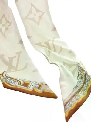 LOUIS VUITTON 2000-2026 Monogram Ultimate Bandeau Silk Scarf Scarves