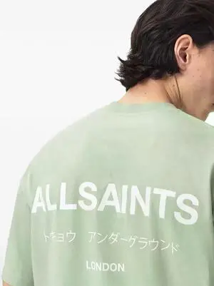 ALLSAINTS Underground Logo-print Crew-neck T-shirt