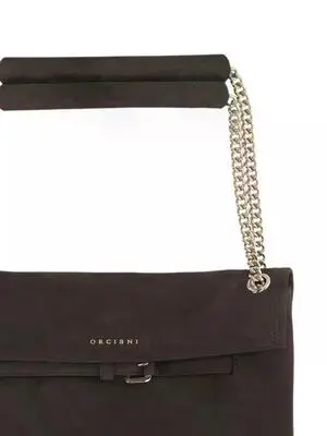 Orciani Venus Nabucco Suede Shoulder Bag