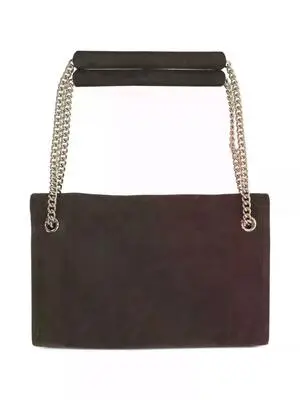 Orciani Venus Nabucco Suede Shoulder Bag - Brown