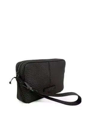 THE BRIDGE Grained Leather Clutch Bag