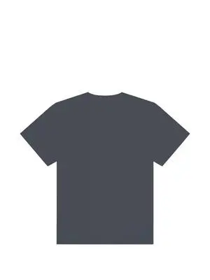 DENIM TEARS Swirl Logo-print T-shirt - Black
