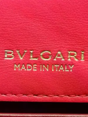 BVLGARI 2010-2026 Leather Serpenti Forever Satchel - Pink
