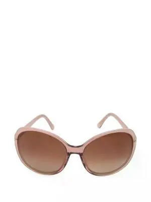 PRADA 2010s Oversized Round Sunglasses
