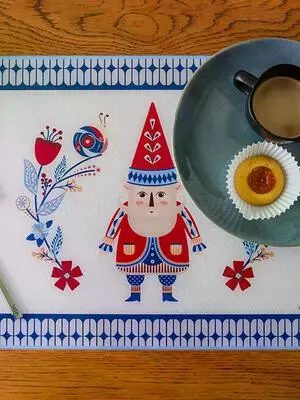 VESTA Gnome Folk-motif Placemats