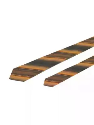 Marni Degradé Stripe Cotton-silk Tie