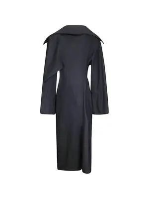 Yohji Yamamoto Asymmetric Double-breasted Coat