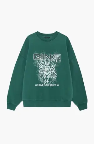 ANINE BING Miles Sweatshirt Leo Muse