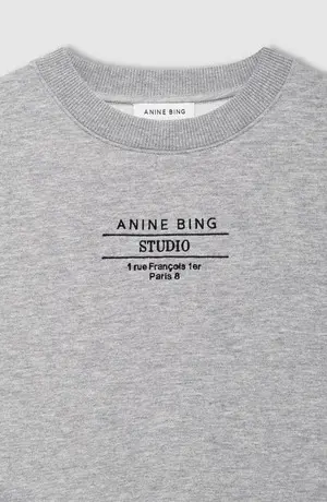 ANINE BING Miles Sweatshirt Studio