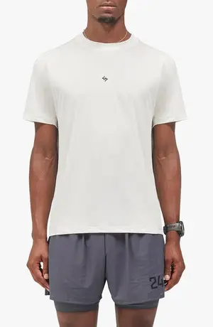 REPRESENT 247 Numbers Performance T-shirt - Flat White
