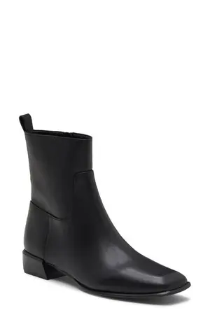 Steve Madden Birdette Leather Boot - Black Leather