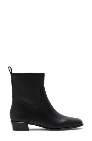 Steve Madden Birdette Leather Boot - Black Leather