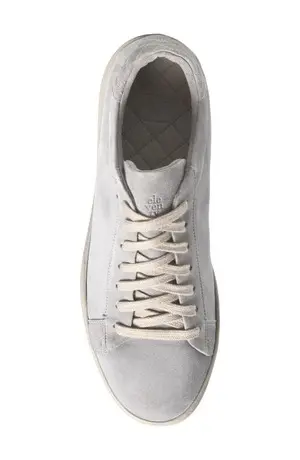 Eleventy Suede Low Top Sneaker - 02 Sand