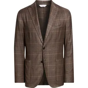 Boglioli Prince Of Wales Check Wool Sport Coat