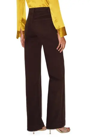REFORMATION Bex Super Stretch High Waist Wide Leg Jeans