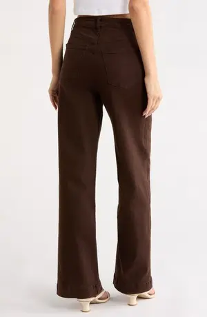 REFORMATION Bex Super Stretch High Waist Wide Leg Jeans
