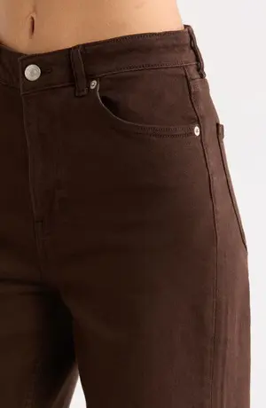 REFORMATION Bex Super Stretch High Waist Wide Leg Jeans