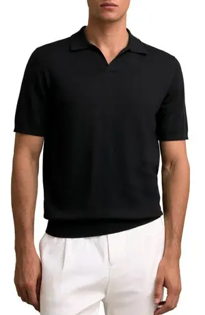 REISS Duchie Merino Wool Polo