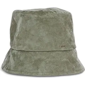 Eugenia Kim Yuki Suede Bucket Hat - Khaki