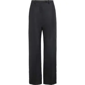 Khaite Hunter Straight Leg Virgin Wool Pants