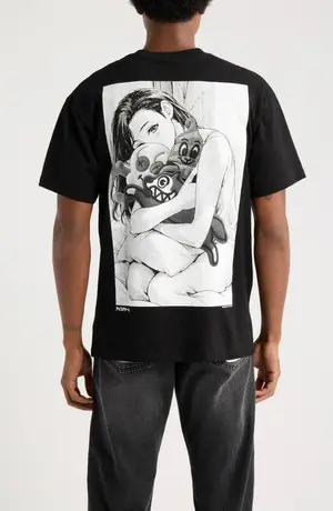 ICECREAM Elderflower Cotton Graphic T-shirt