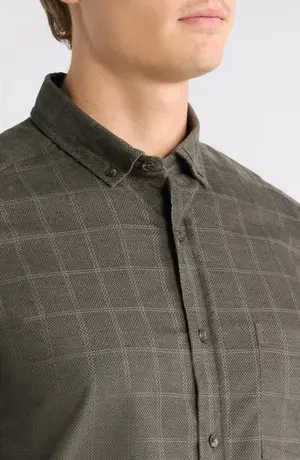Johnston & Murphy Sherwood Corduroy Button-down Shirt