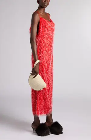 Bottega Veneta Fil Coupé Midi Dress