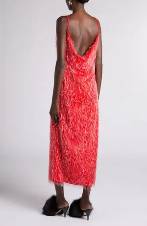 Bottega Veneta Fil Coupé Midi Dress