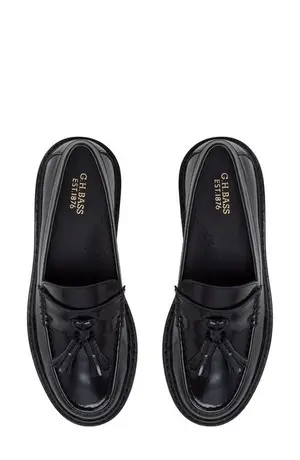 G.H.BASS Margot Leather Tassel Loafer