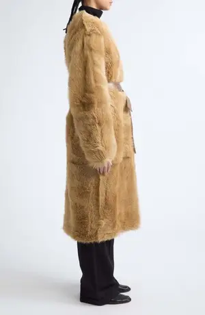 FFORME Demi Genuine Shearling Coat